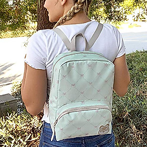 Controller Gear Animal Crossing - Small Backpack Mini Bookbag Travel Bag for Console & Accessories - Tom Nook Quilted