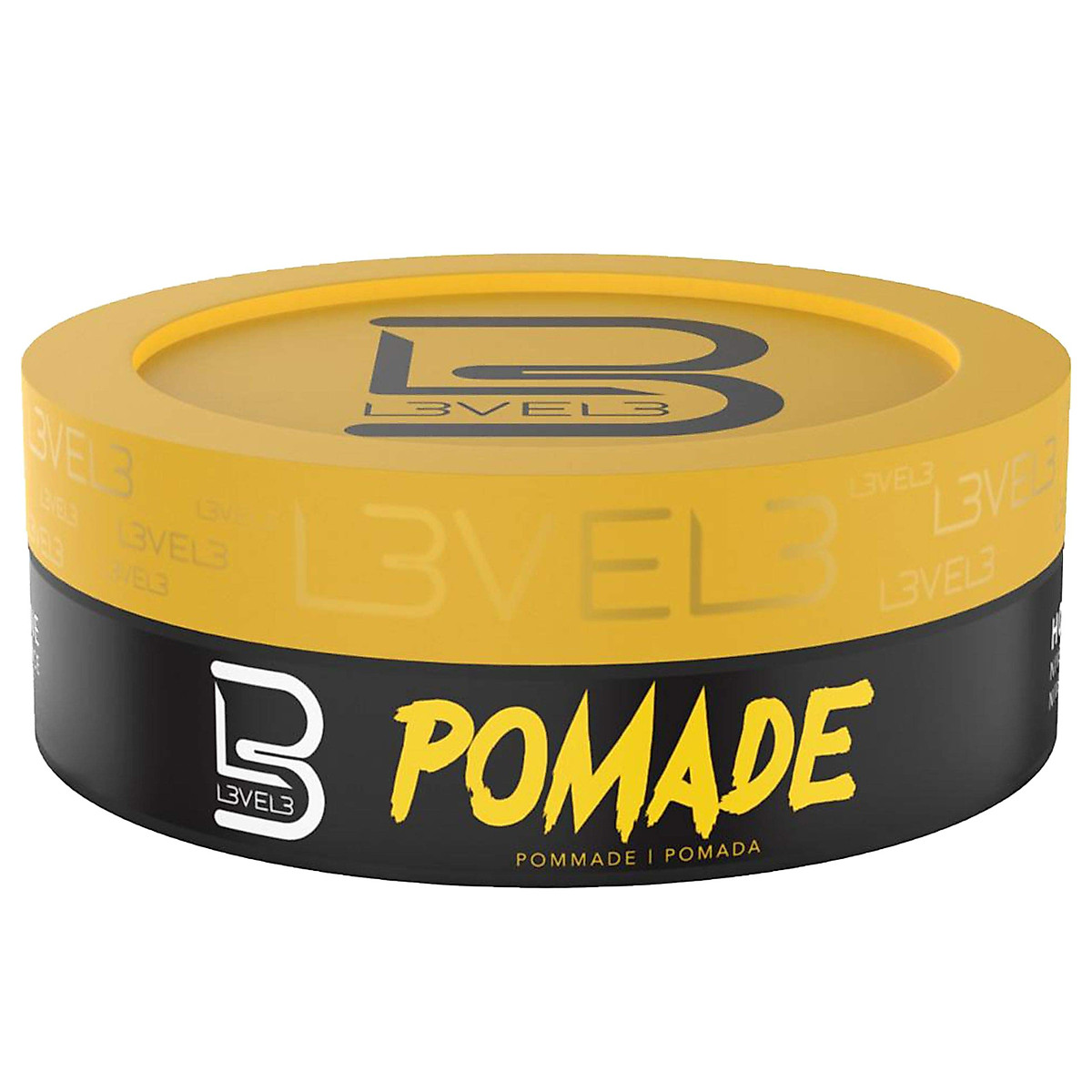 L3 Level 3 Pomade - Improves Hair Strength and Volume Long-Lasting Hold Infused with Keratin (Small Pomade)
