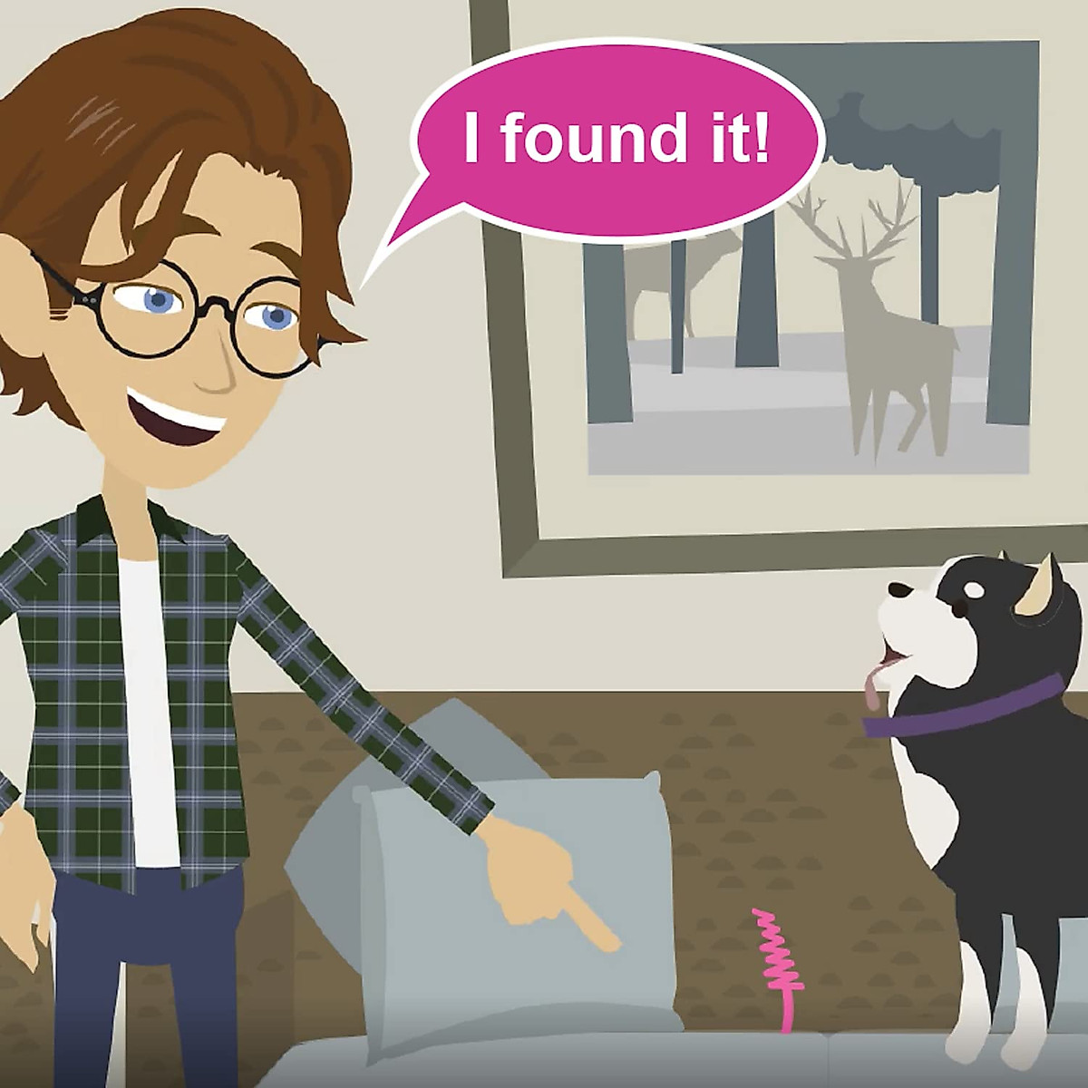 Silicone Remote Tether 4-Pack - Never Misplace Your Remote Again/Adjustable for Snug Fit/Fits Apple, Samsung, Sony, LG, Dyson & More – (2 Blue & 2 Red)