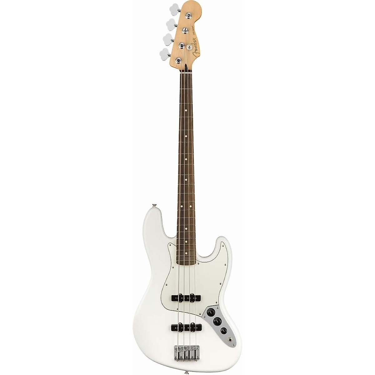 Fender Player Jazz Bass, Polar White, Pau Ferro Fingerboard