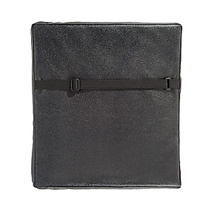 PURAP Lumbar and Back Cushion - for Office Chairs, Cars, Trucks, Wheelchairs - with Pressure Relief Fluid 3D Flotation Technology – 18 x 16 x 1.5 inches