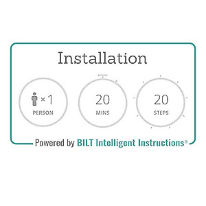 Single-Handle Standard Kitchen Faucet in Chrome