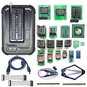 Xgecu TL866II Plus Upgraded Xgecu T48 Programmer 19 Adapter Socket IC Tl866 Nand Nor Flash 24 93 25 Mcu Bios EPROM AVR Chip Eprom Programmer