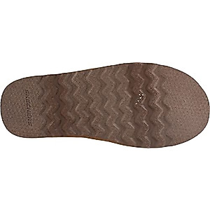 Skechers Men's RENTEN-PALCO Slipper, Tan, 11 Medium US