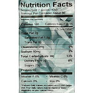 Sweets Salt Water Taffy, Cotton Candy, 3 Pound