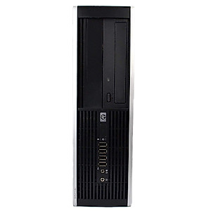 HP Compaq Prodesk 6200 Pro Slim Business Desktop Computer Small Form Factor (SFF), Intel i5-2400 Up to 3.4GHz, 8GB RAM, 128GB SSD, DVD, Windows 10 Pro 64 Bit (Renewed)