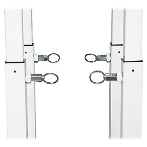 Rockville Totem Moving Head Light Stand+Black+White Scrims+Carry Bags (RTP32W)