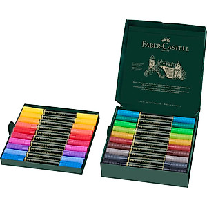 Faber-Castell Albrecht Durer Watercolor Markers - Wallet of 20, Watercolor Dual Tip Markers