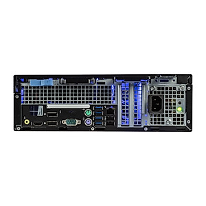 Dell OptiPlex 5040 Desktop Computer PC w/RGB Lighting, Ultra-Fast Intel i7, 16GB DDR3 RAM, 500GB SSD, DVD, WiFi, Windows 10 Pro (Renewed)