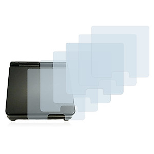 savvies Screen Protector Compatible with Nintendo Gameboy Advance SP (housing) Protection Film Clear 6-Pack