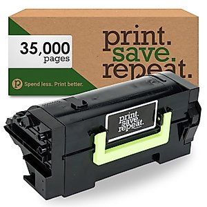 Print.Save.Repeat. Lexmark 58D1X00 Extra High Yield Remanufactured Toner Cartridge for MS725, MS823, MS824, MS825, MS826, MX721, MX722, MX725, MX822, MX824, MX826 Laser Printer [35,000 Pages]
