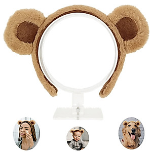 Beviliu Bears ear headband 3 Pack