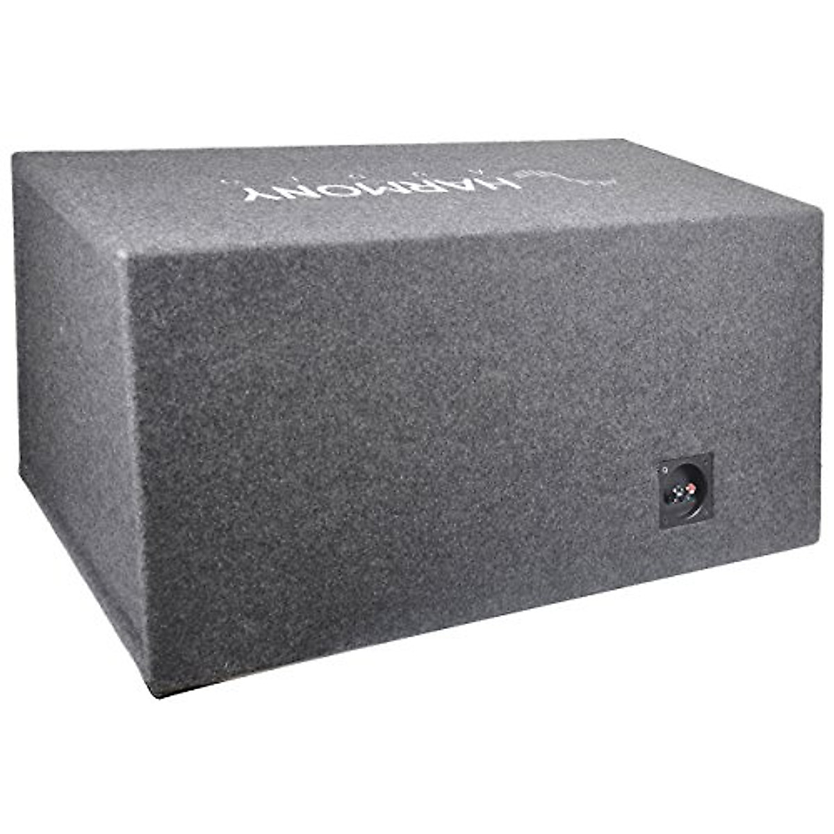 Harmony Audio HA-RD12 Car Rhythm Loaded Dual 12" Vented 1200W Sub Box Enclosure