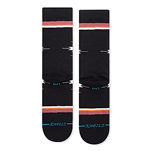 Stance Cloaked Crew Socks (Medium, Washed Black)
