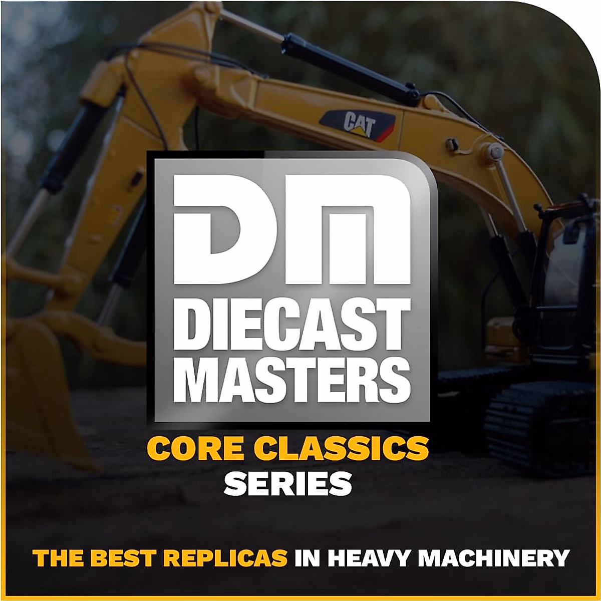 Diecast Masters Caterpillar 323F L Hydraulic Excavator, Core Classics Series Cat Trucks & Construction Equipment | 1:50 Scale Collectible | 85924C