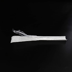 ULAB Sterile Transfer Pipettes, Essential Oils Pipettes Vol. 7ml, 3ml Graduated, 0.5ml Graduation Interval, 155mm Long, Low-Density Polyethylene Material, Individual Peel-Pack, Pack of 100, UTP1014