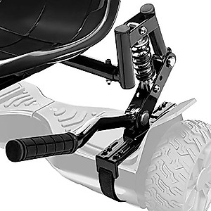 Jetson All Terrain Hoverboard Jetkart 2.0 Seat Attachment, Go Kart | Anti Slip Grip Pads | Self Balancing Hoverboard Active Balance Technology | Adjustable foot rest accommodate most heights | Age 12+