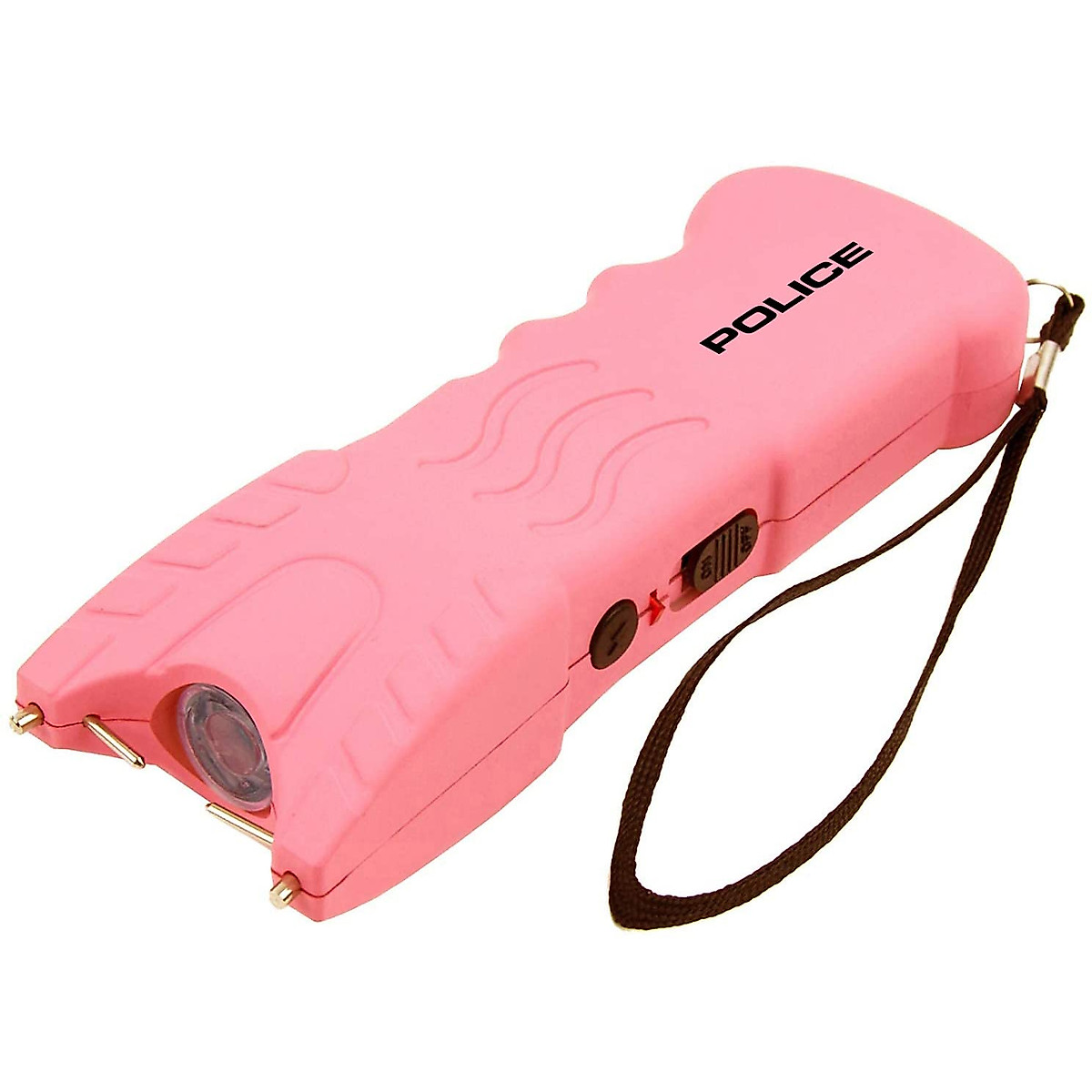 POLICE 916 Stun Gun with LED Flashlight, Pink