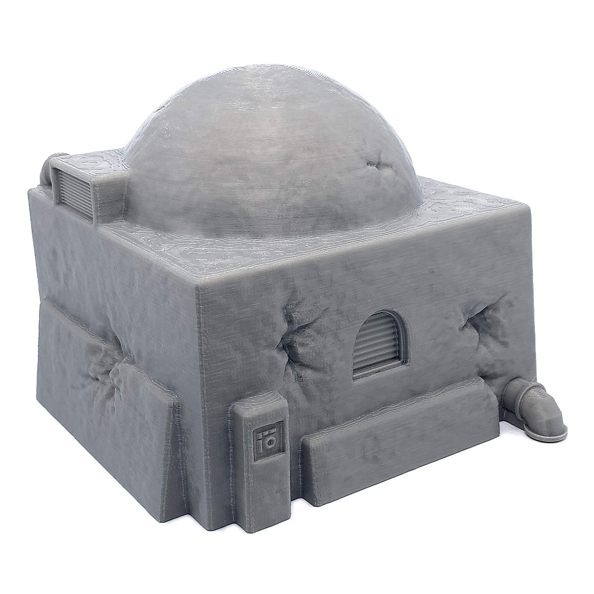EnderToys Galactic Legion Desert Planet Huts, 3D Printed Tabletop RPG Scenery and Wargame Terrain for 28mm Miniatures