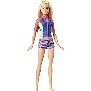 Barbie Doll with Color-Change Top, Puppy Squirt Toy and Dolphin with Sounds