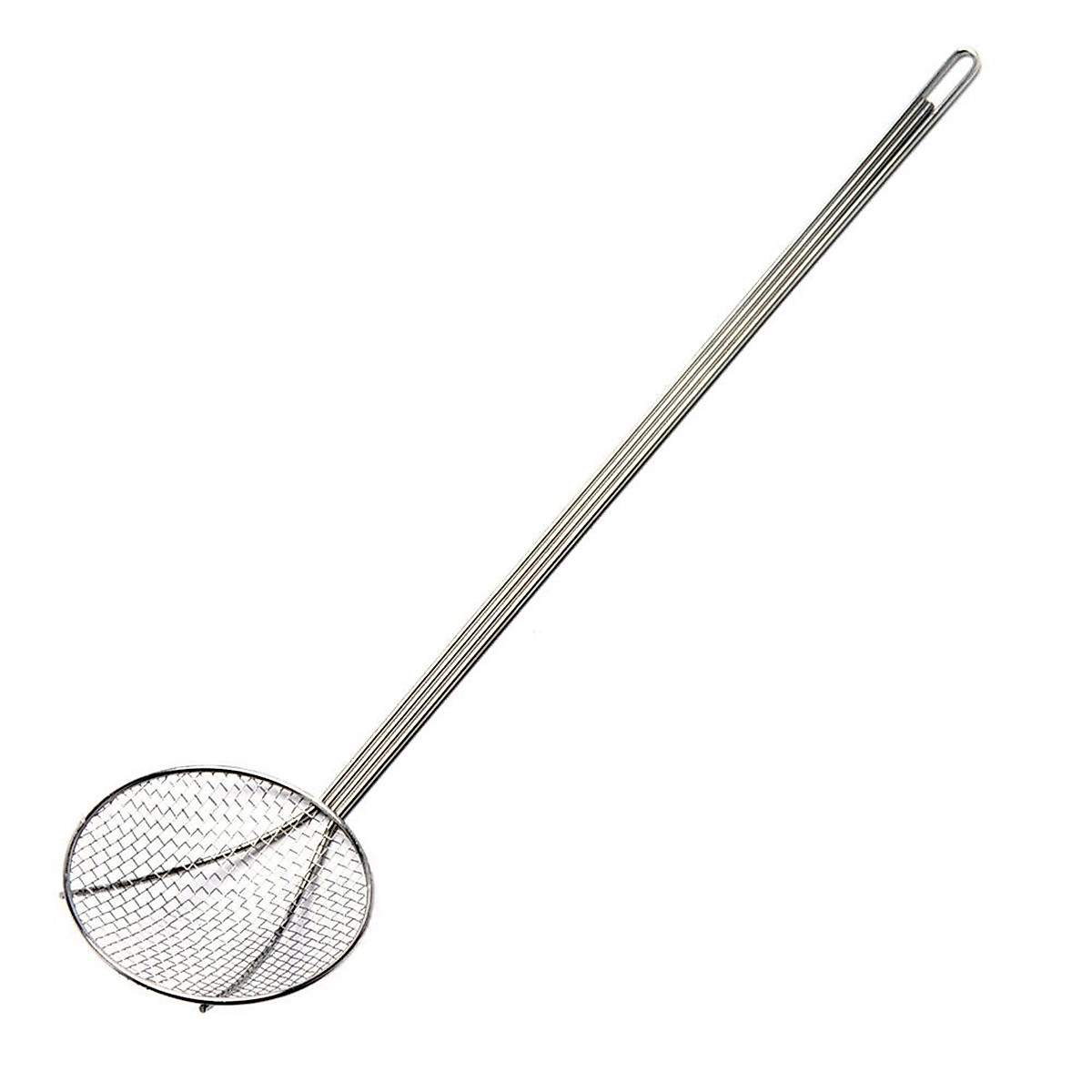 Bayou Classic 0196 36-in Mesh Skimmer Perfect Accessory For Stockpots and Fry Pots Silver