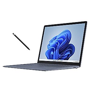 Microsoft Surface Laptop 4, 13.5" Touchsceen, Intel i5-1135G7, 4-core (Quad-core) up tp 4.20 GHz, Intel Iris Xe Graphics, 8GB DDR4 RAM, 512GB PCIe SSD, Windows 11, Ice Blue, with MTC Stylus Pen