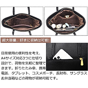 FSD. WG Leather Purses and Handbags for Women Tote Shoulder Bag Satchel Handbag with Top Handles