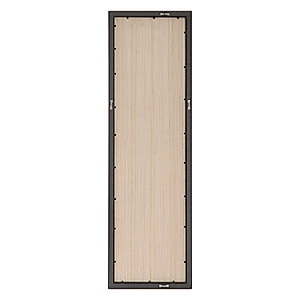 Fuji Boeki 10523 Full-Length Wall Mirror, Height 35.4 inches (90 cm), Brown, Wood, Shatterproof