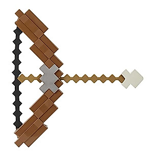 Mattel Minecraft Toys, Ultimate Bow and Arrow with Lights and Sounds, Kid-Sized Role-play Accessory, Gift for Kids and Fans