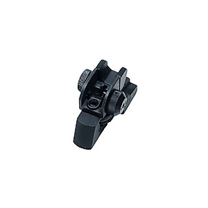 Green Blob Outdoors Match Grade Detachable Rear Sight with Full Range Windage and Elevation Adjustment, Matte Black
