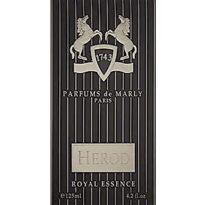 PARFUMS de MARLY - Herod - 4.2 Fl Oz - Eau De Parfum For Men - Top notes Cinnamon, Pepper - Heart notes Tobacco Leaf, Incense, Ciste, Osmanthus - Base notes Vanilla pods, Musk, Woody accord - 125ml