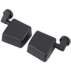Facibom RC Car Door Handle Kit RC Door Handle Wiper Mirror Set for 1/10 Axial 313Mm Car Body Shell RC Car Upgrade Part Accessory