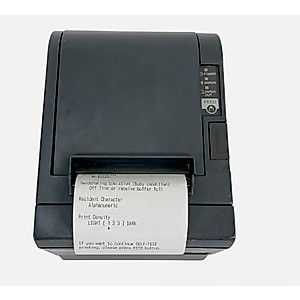 Epson TM-T88IIIP POS Compact Thermal Receipt Printer Serial, Bundle with AC Adapter
