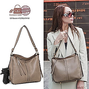 Montana West Shoulder Bag for Women Hobo Bags Leather Purses Large Crossbody Bags Ladies Handbags MWC-1001S-3KH
