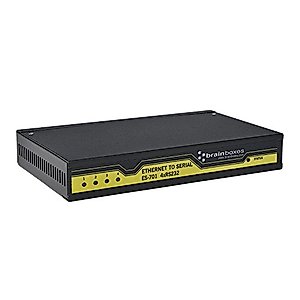 Brainboxes - Device Server - 4 Ports - 10MB LAN, 100MB LAN, RS-232 (ES-701)