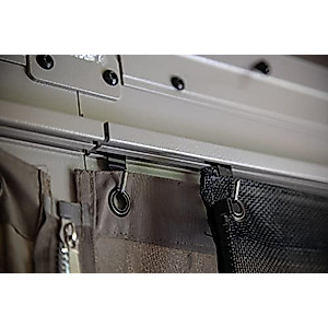 Sojag Accessories Set of 4 12' x 14' Curtains for Messina and Mykonos Outdoor Gazebo Models, Taupe