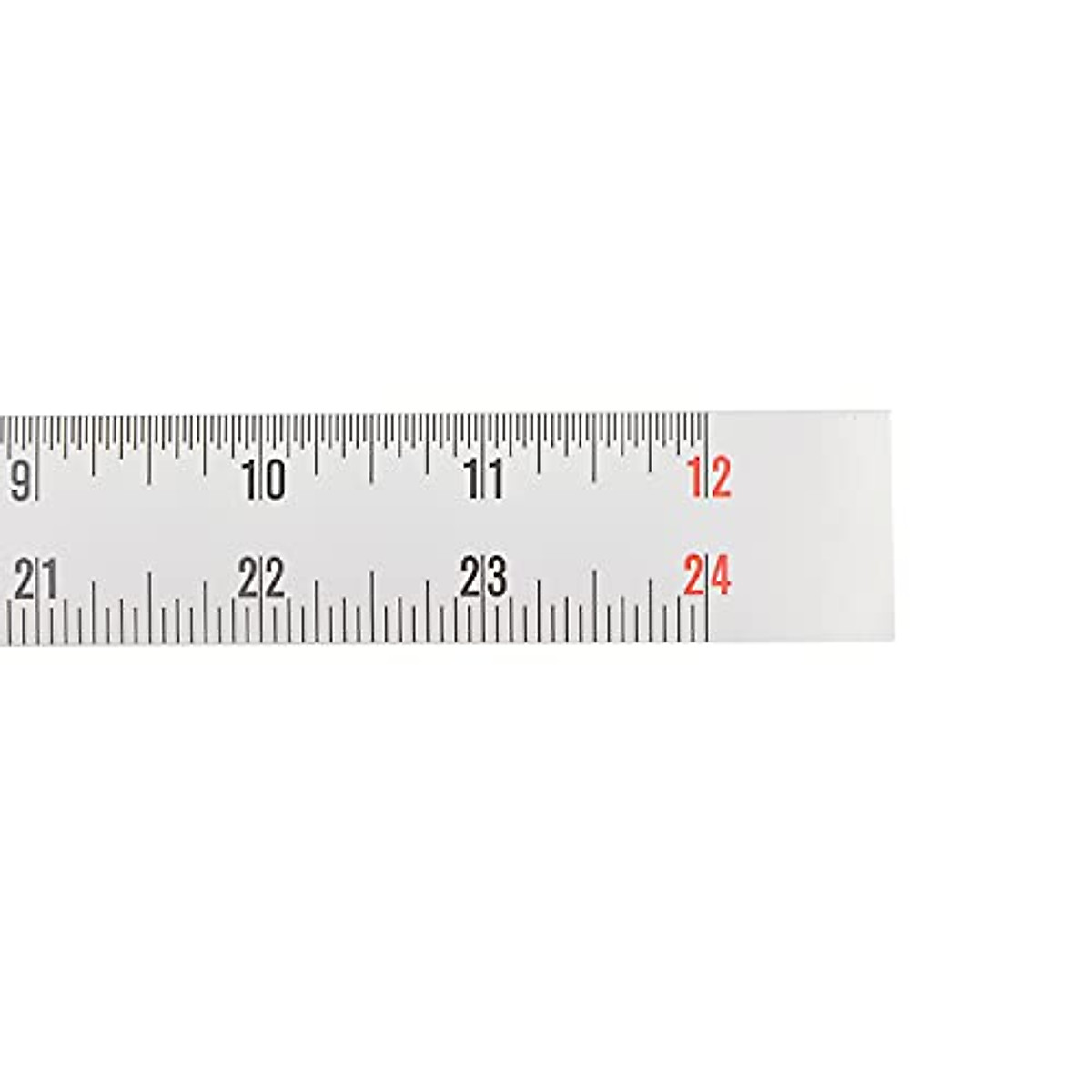 Self-adhesive Center Finding Ruler. Ideal for Woodworking, Metal Work, Construction and Around The Home (24inches)