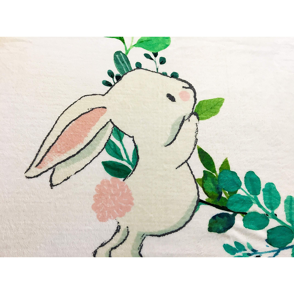 Achilles Axis Baby Milestone Blanket - Organic Soft Plush Fleece Unisex Design - Large 60 in x 40 in - Flower Photography Background Prop Included