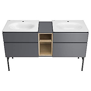 American Standard 1297001.020 Studio S 24-inch Vanity Top Sink – Center Hole, White