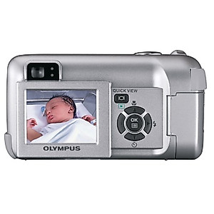 OM SYSTEM OLYMPUS D560 3.2 MP Digital Camera with 3x Optical Zoom