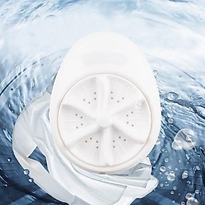 Mini Washing Machine,Machine Portable Turbo Washing Machine for Travelling,Business Trip,Camping,College Room.Deep cleaning of underwear, baby clothes and other small clothes.