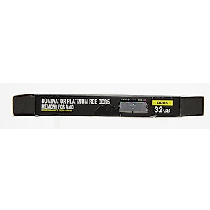 CORSAIR DOMINATOR PLATINUM RGB DDR5 32GB (2x16GB) DDR5 6000MHz CL36 AMD EXPO Intel XMP iCUE Compatible Computer Memory – Gray (CMT32GX5M2D6000Z36)