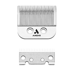 Andis – 01556, Master MLX Standard Replacement Blade – Built with Stainless Carbon Steel, Adjusts from 000-1, Long-Lasting Sharp Blade, Leaves Hair 1/125 Inches or 0.2mm Short – Grey