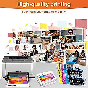 TESEN Compatible LC3013 Ink Cartridge Replacement for Brother 3013 3011 LC 3013 LC3011 Use with Brother MFC-J497DW MFC-J690DW MFC-J491DW MFC-J895DW Series Printer 10 Pack
