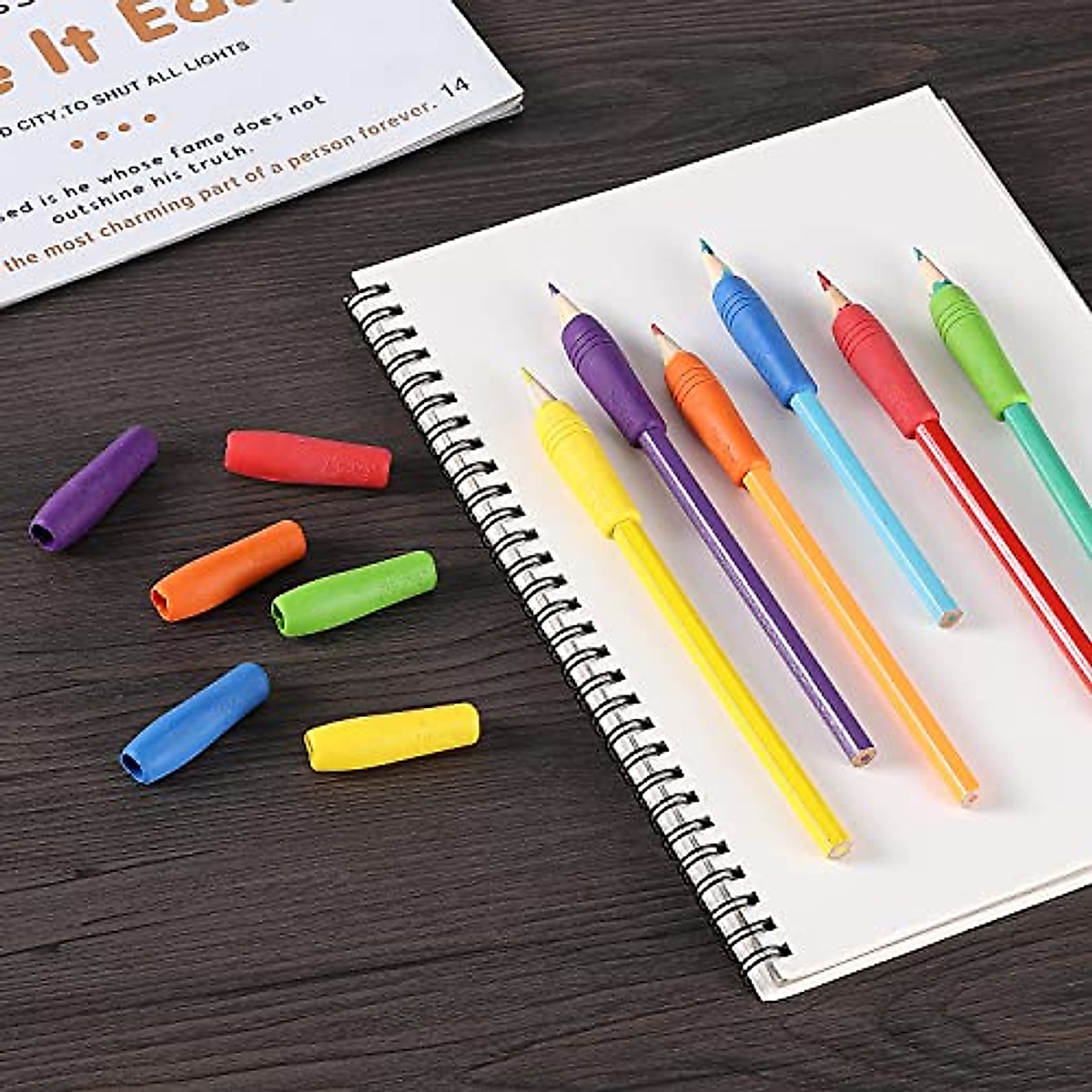 Mr. Pen Pencil Grips 12-Pack | Comfortable & Ergonomic Writing