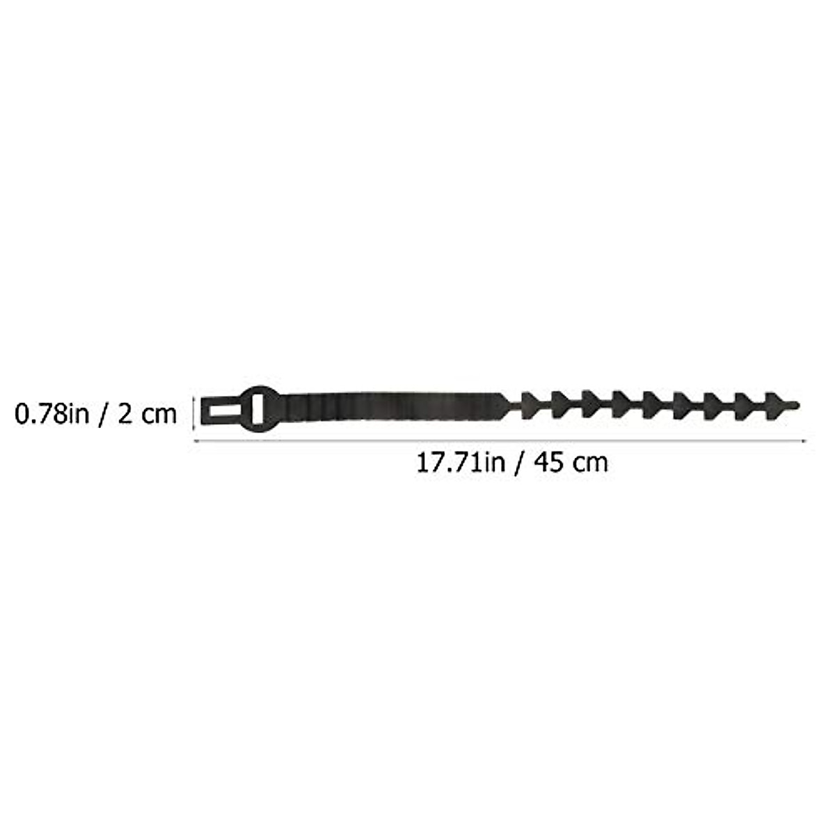 HANABASS Cable Tie Floral Tie 2pcs Garden Plant Adjustable Plant Ties Garden Plant Ties Plant Support Ties Ties Ties Cable Tie Floral Tie