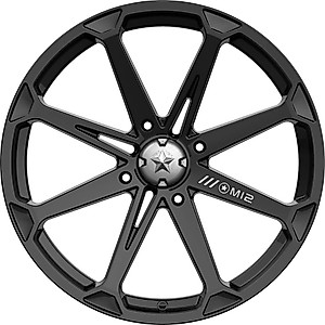 MSA Offroad Wheels MA12 22X7 4X156 G-BLK 10MM - M12-02756