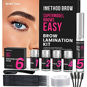 iMethod Brow Lamination Kit - Eyebrow Lamination Kit Professional, DIY Eye Brow Lift Kit at Home, Salon Result Long-Lasting, Natural Full Brows, Easy to Use
