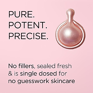 Elizabeth Arden Retinol Ceramide Capsules Line Erasing Night Serum, Anti-Aging Serum for Fine Lines and Wrinkles, Suitable for All Skin Types, 30 pc, 0.47 fl oz