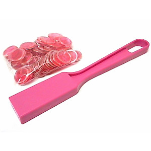 SmallToys Bingo Magnetic Wand with 100 Chips - Pink